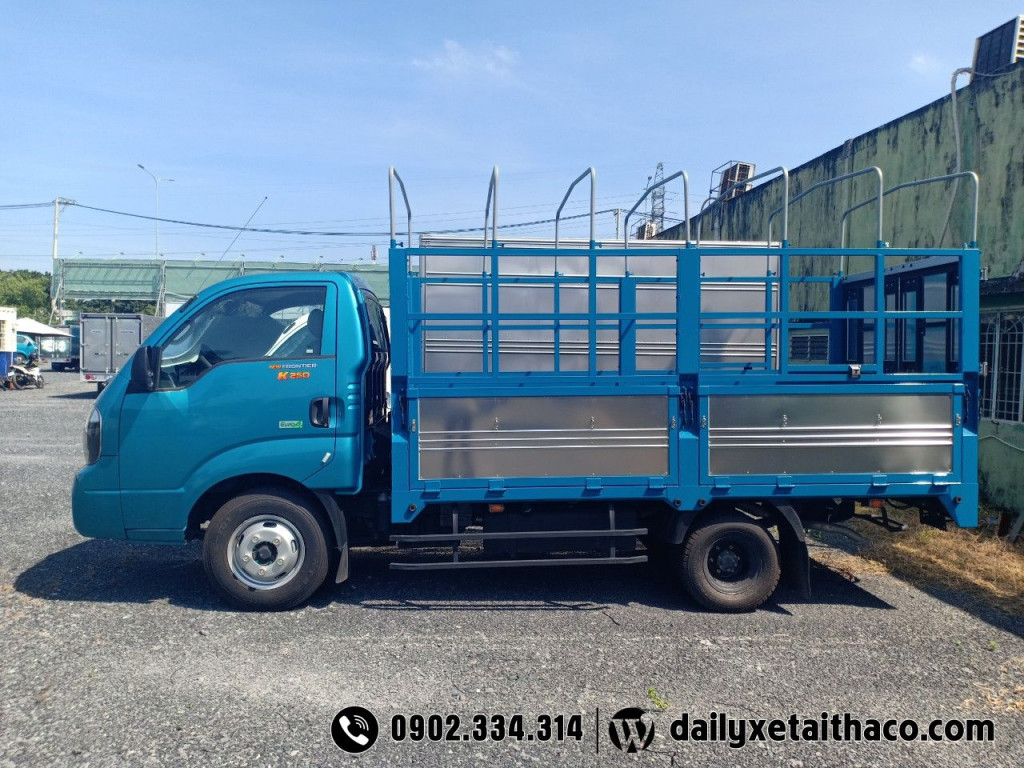 GIÁ XE TẢI THACO KIA K250 TẢI TRỌNG 2.4T | KIA 2T4 THÙNG DÀI 3M5 - Xe ...
